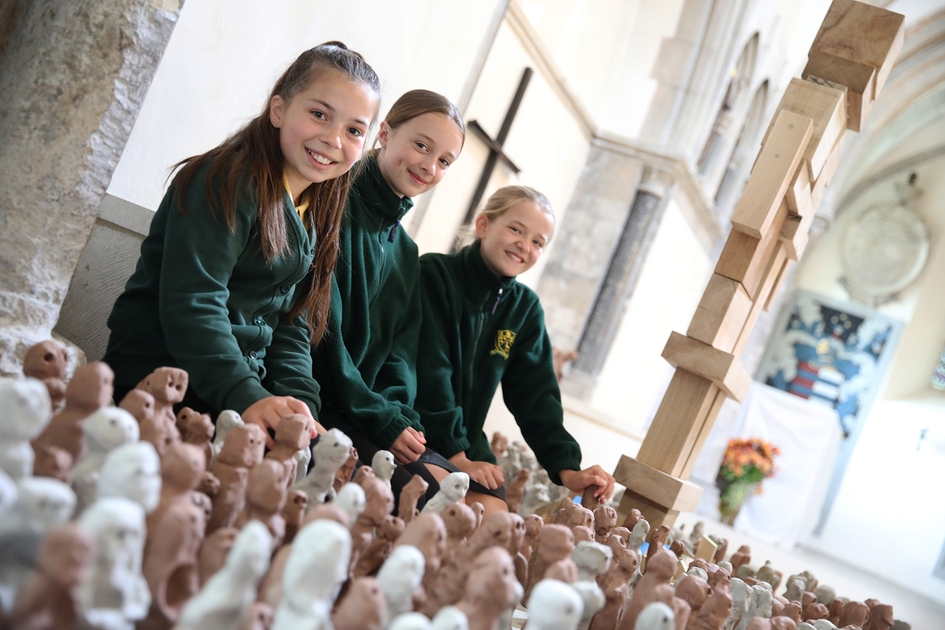 Diocese of Portsmouth - News - Cathedral displays hundreds of children ...